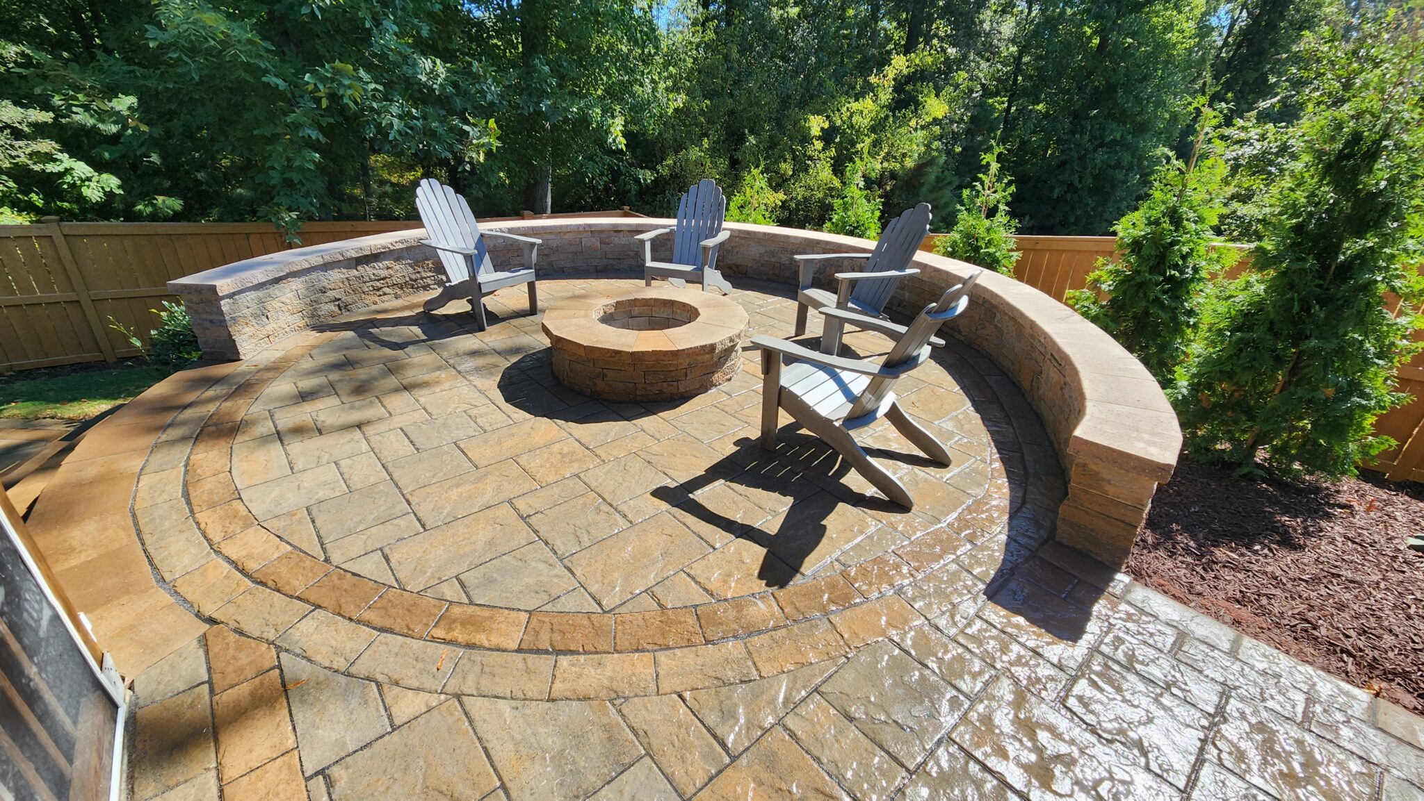 Fire Pit for Fall Gatherings | Hardscapes of Holly Springs